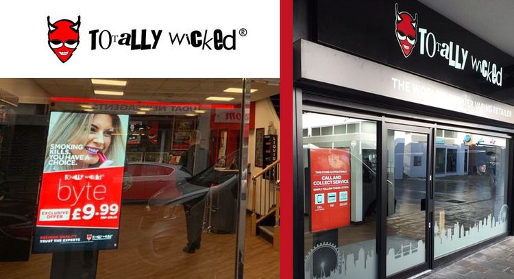 Totally Wicked promote with digital signage by NowSignage